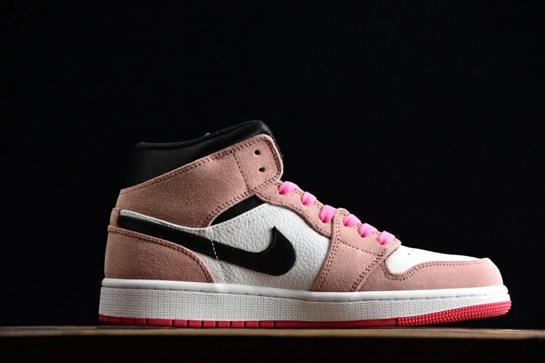 aj1脏粉麂皮图片,aj1粉麂皮,aj1d粉麂皮_大山谷图库