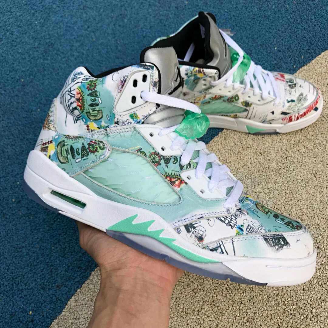 aj5wings,aj5涂鸦夜光效果,aj12ngs_大山谷图库