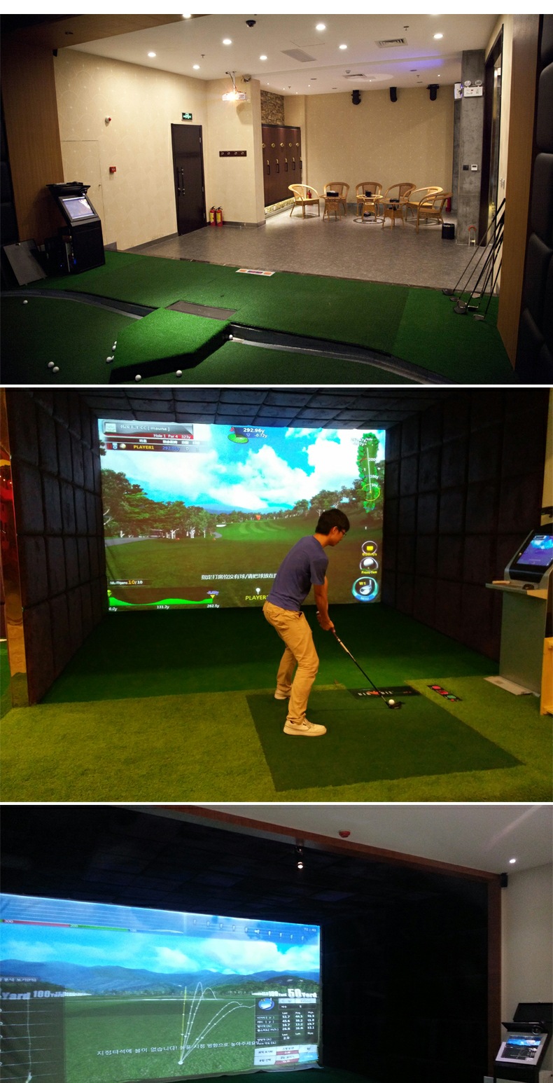 高尔夫室内模拟器合作,室内模拟高尔夫在哪里,互动高尔夫设备_大山谷图库